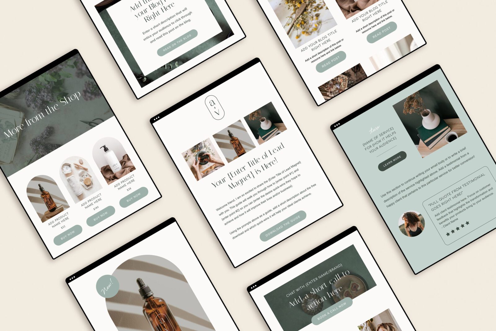 How to edit Flodesk email templates for email marketing made simple ...