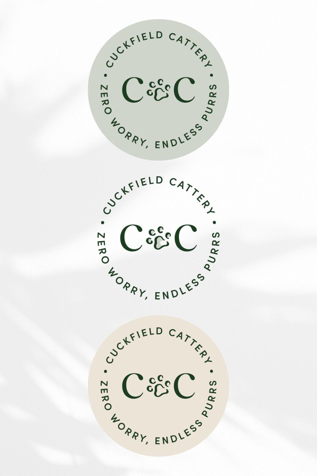 Case Study: Cattery Logo Design for Cuckfield Cattery in West Sussex ...
